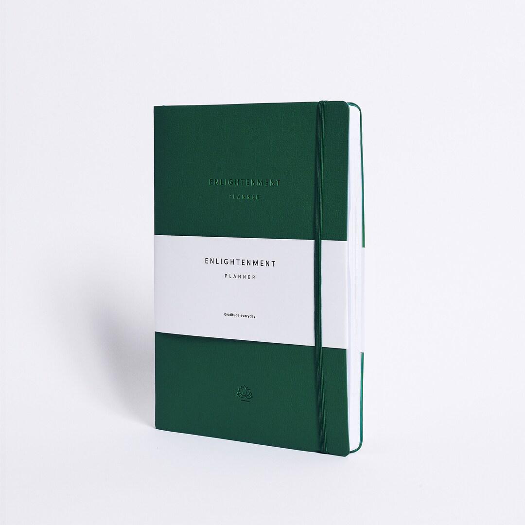 UNDATED 12-month Planner, Enlightenment Planner - Track, Increase ...
