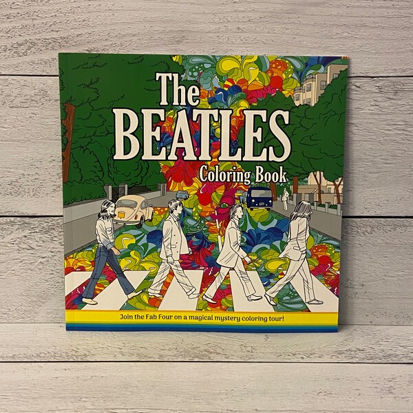 Beatles Coloring Book - Etsy