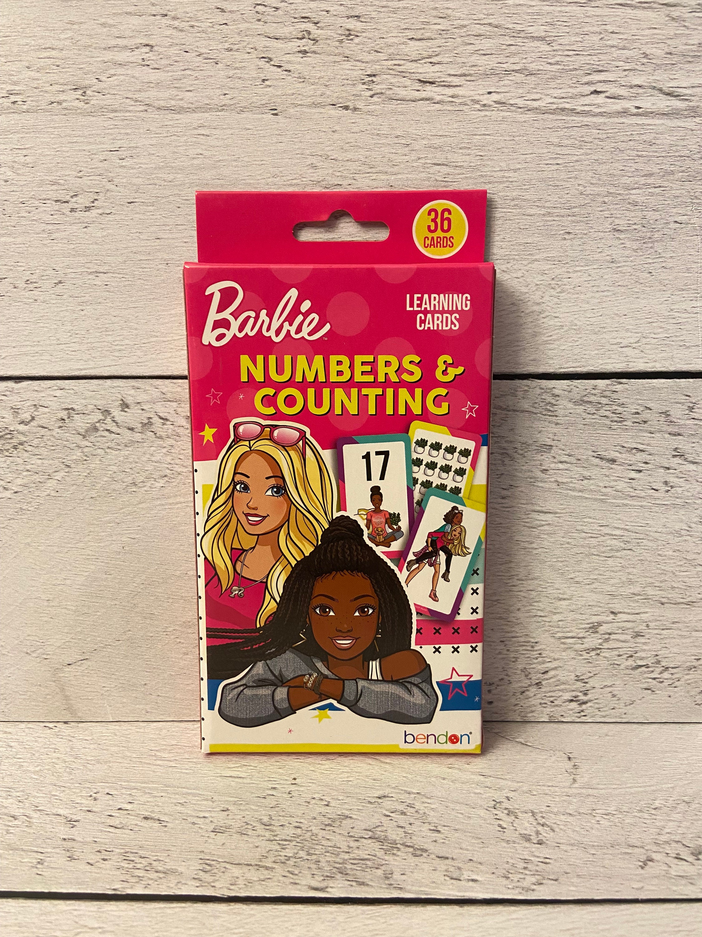 Barbie Numbers & Counting Learning Cards - Etsy