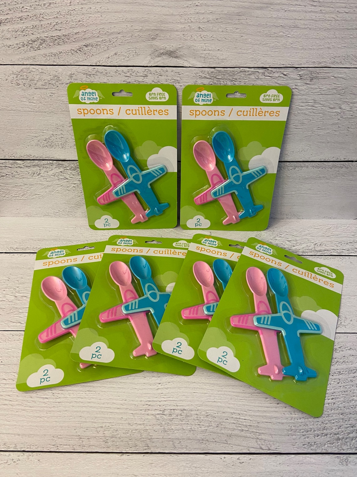 Airplane Baby Spoons - Etsy