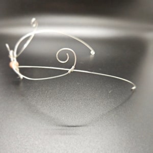 Natural Stone Handmade Wire Tiara custom Available - Etsy