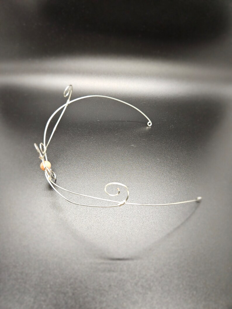 Natural Stone Handmade Wire Tiara custom Available - Etsy