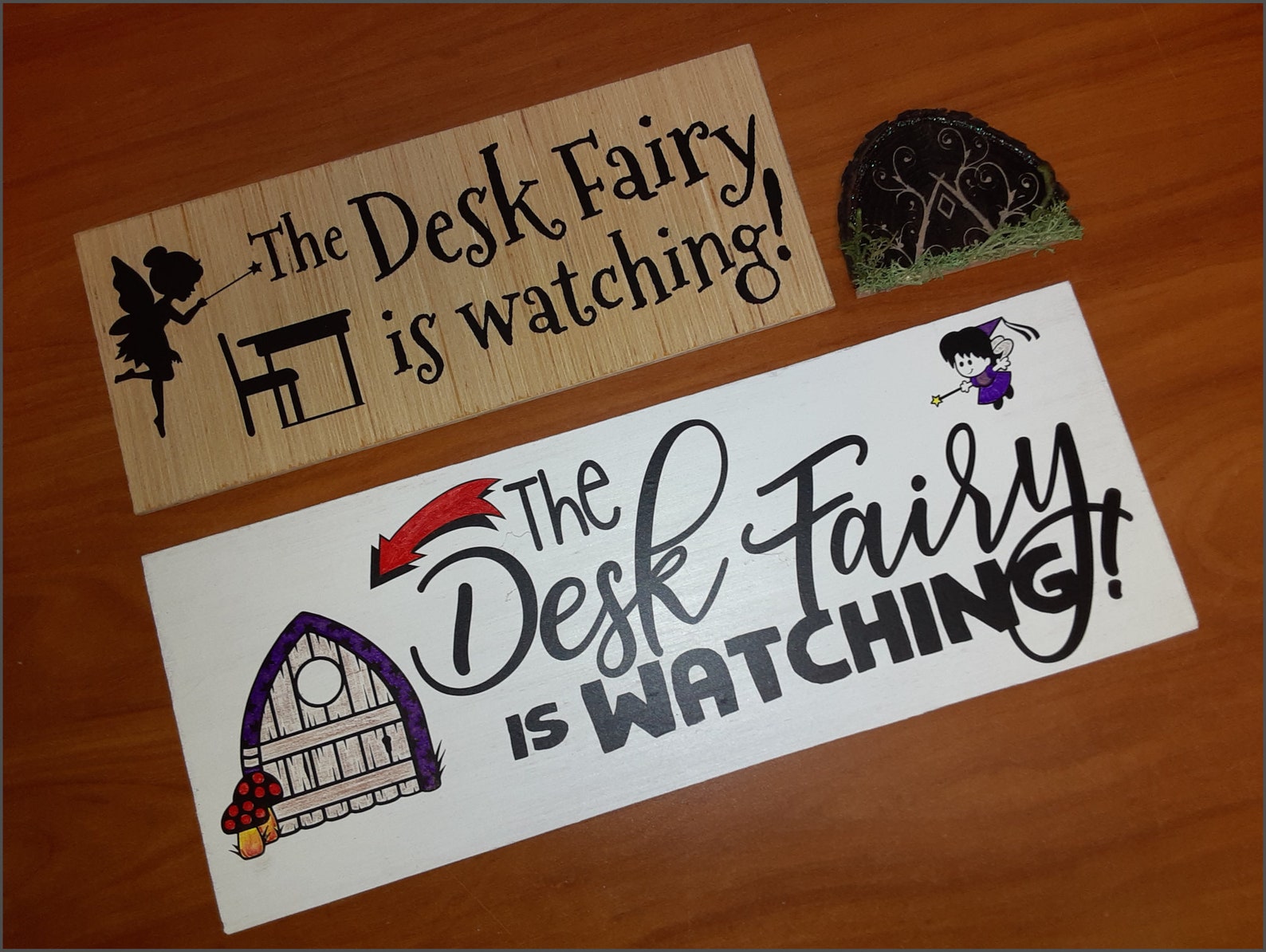 The Desk Fairy is Watching Wall Sign Classroom Decor - Etsy