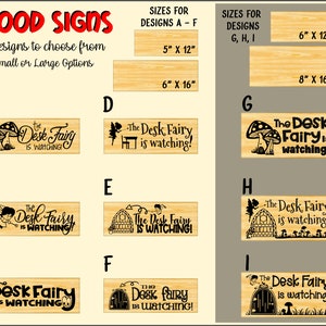 The Desk Fairy is Watching! Wall Sign, Classroom Decor - Etsy