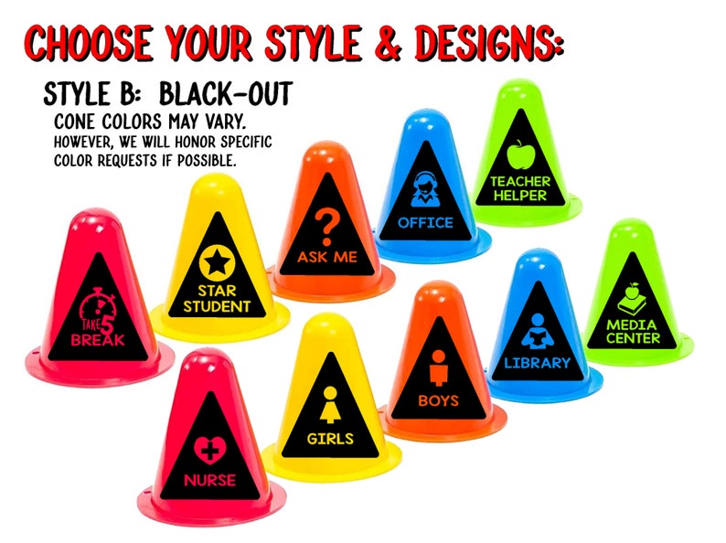 Restroom Pass Desk Cone, Classroom Management, Teacher Supplies & Gifts ...
