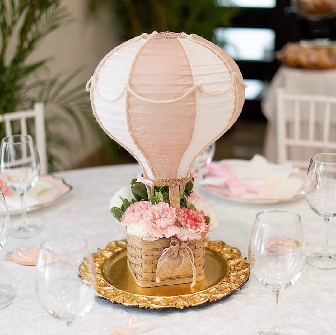 Hot Air Balloon Centerpiece | Nursey Decor | Hot Air Balloon Decor ...