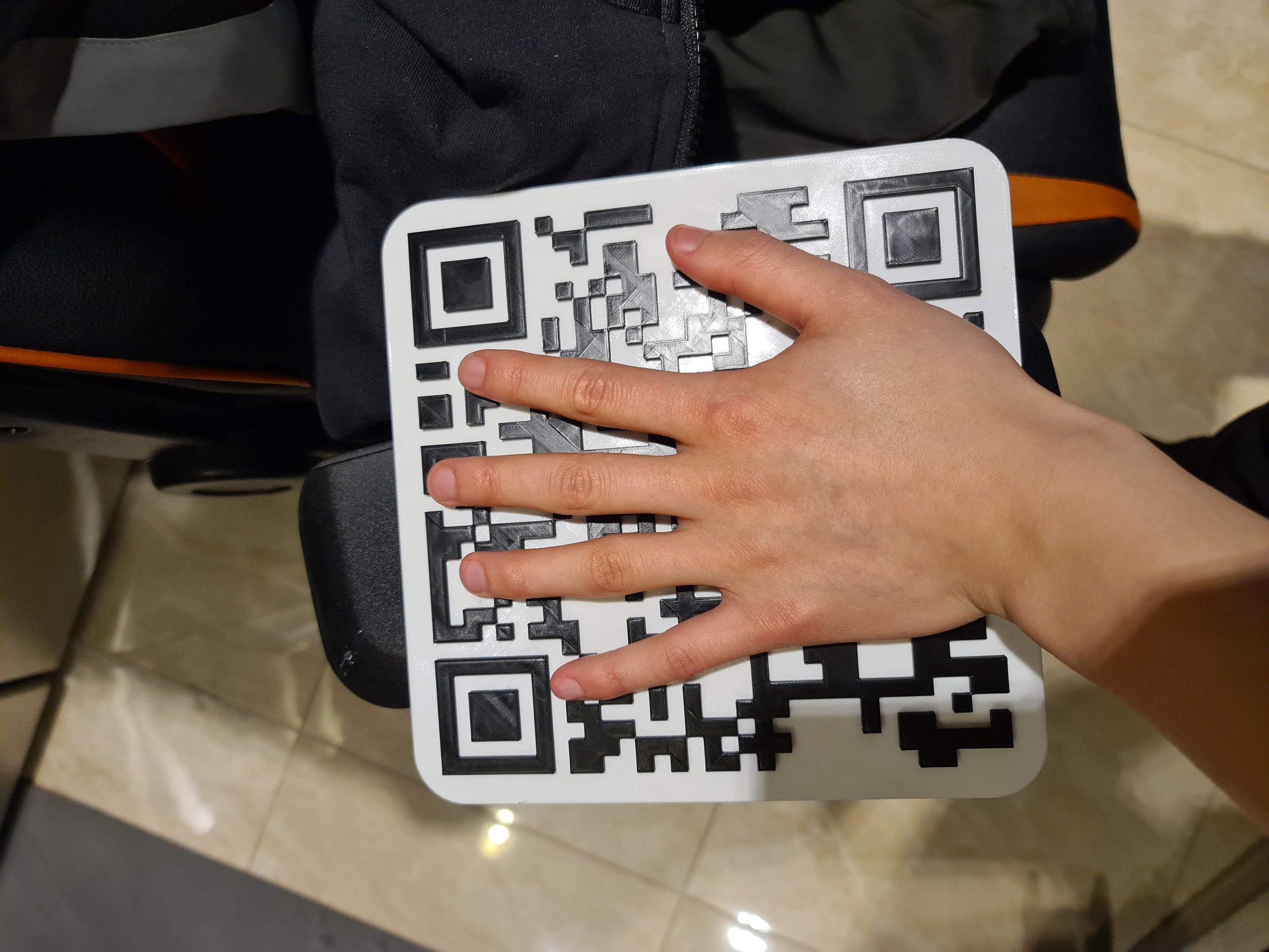 JUMBO QR Code Custom Wifi Code Website etc. | Etsy