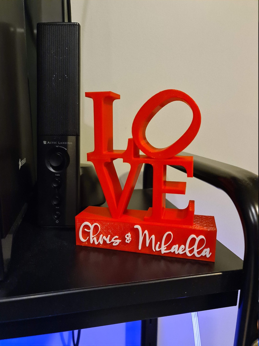 Letrero de parque de arte LOVE personalizable / o liso - Etsy México