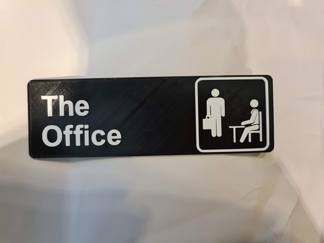 The Office /tv Show - NAMEPLATE - Etsy