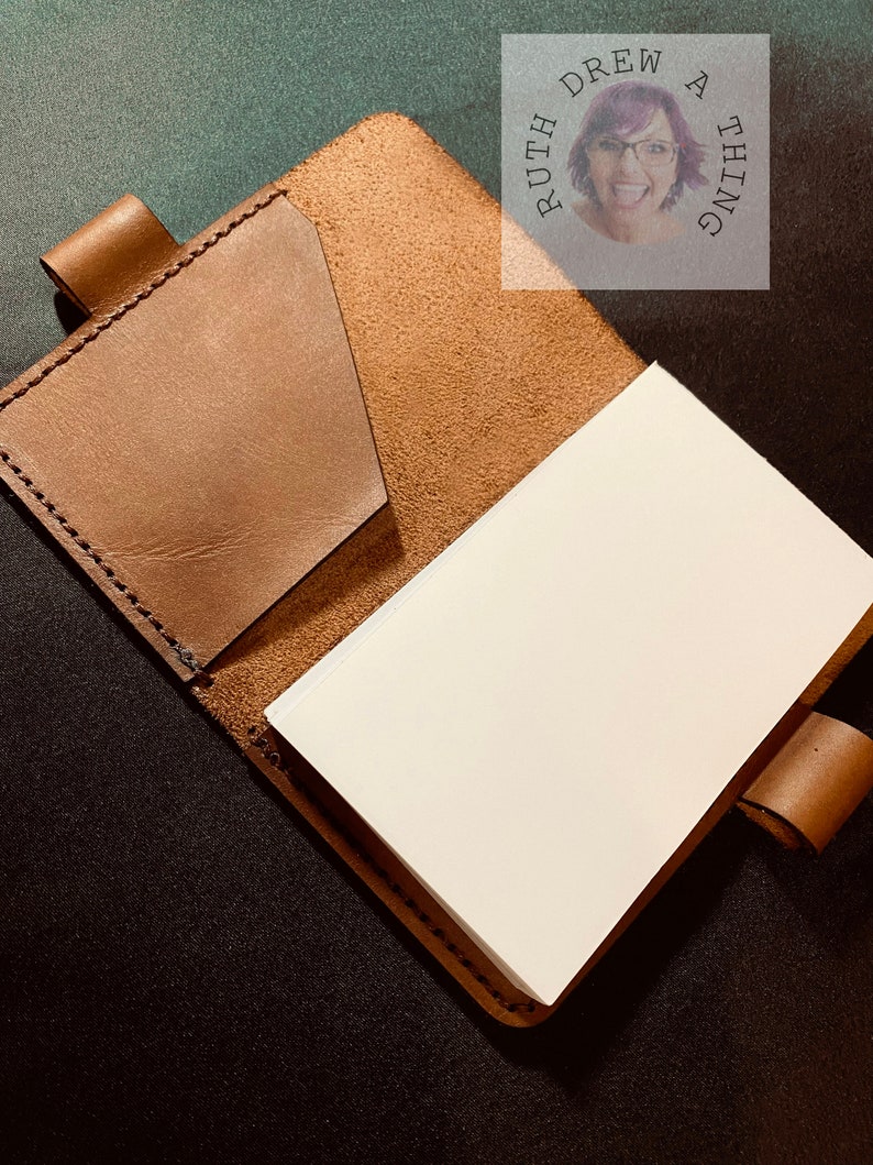 Engravable Leather Notebook Cover File - Etsy