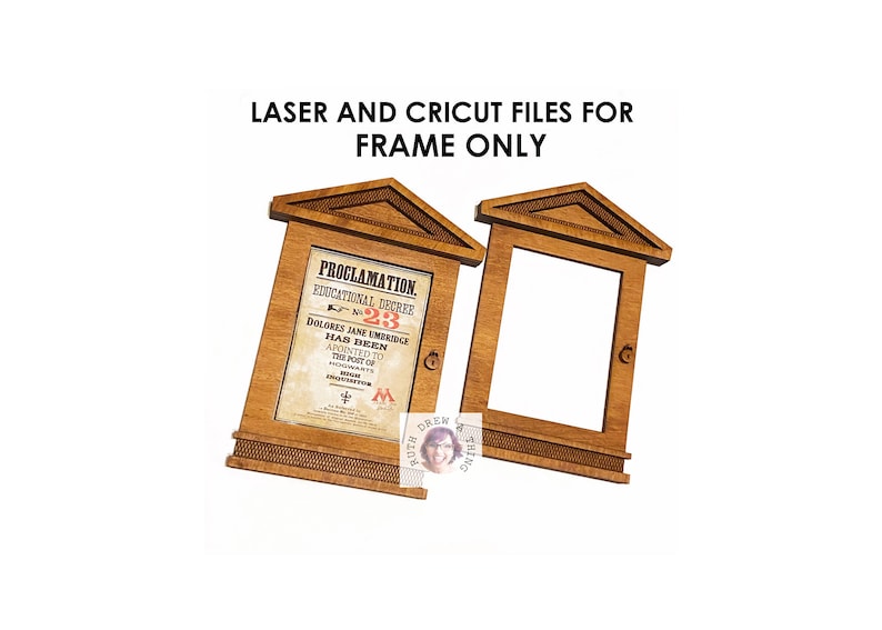 Proclamation Frame Laser File - Etsy