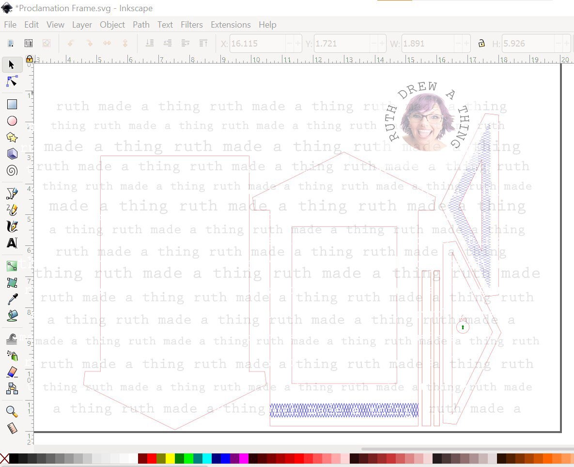 Proclamation Frame Laser File - Etsy