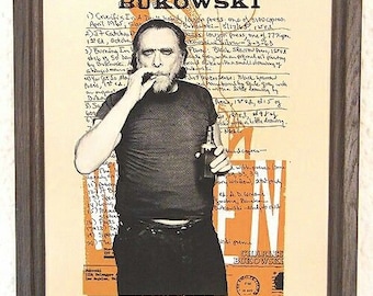 Charles Bukowski Poster - Etsy