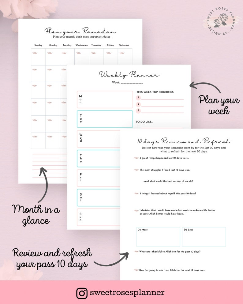 Ultimate Ramadan Binder,ramadan Planner, Ramadan Journal,ramadan 2024 ...