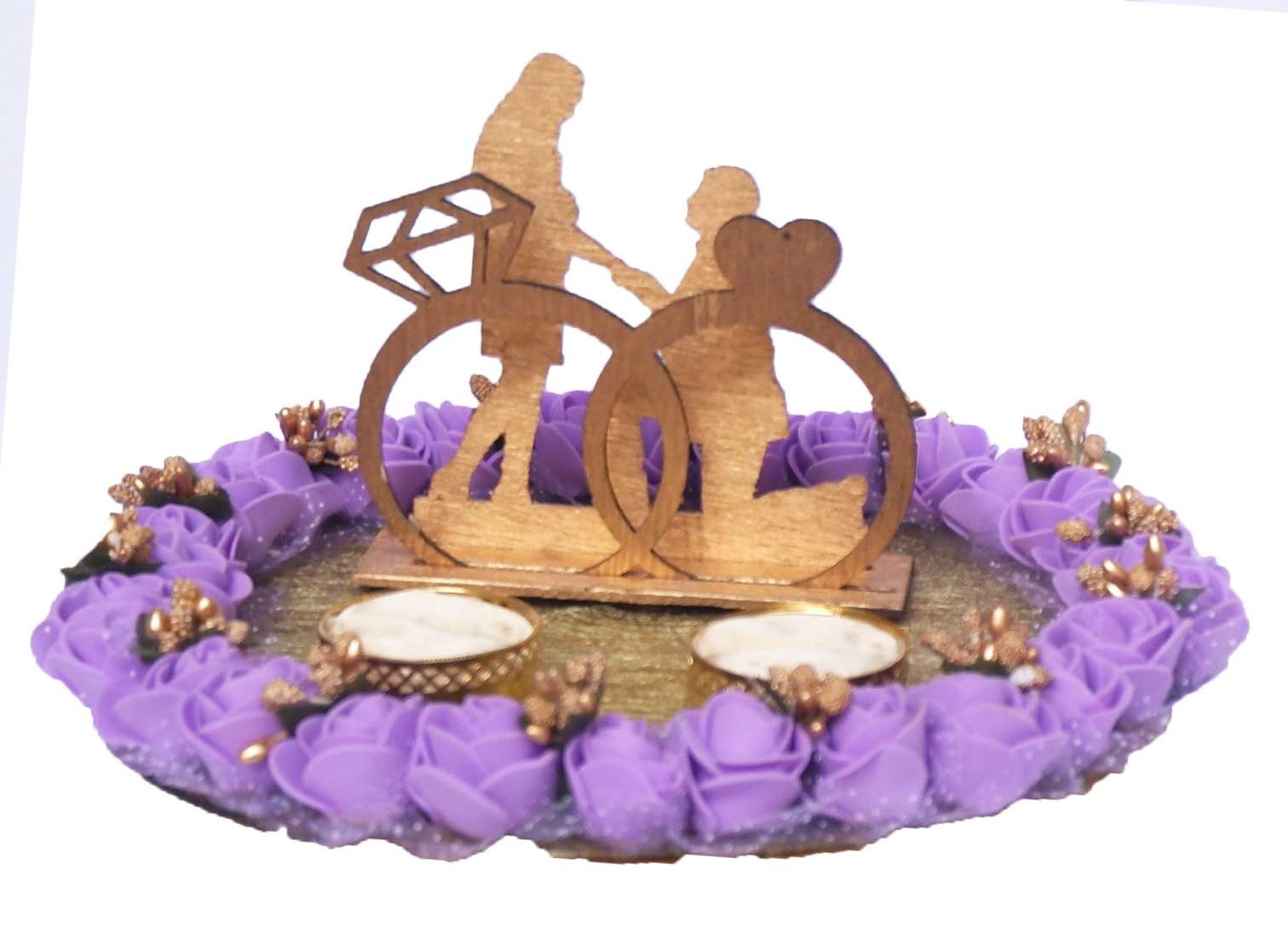 Customised Wedding Ring Platter/tray/engagement Ring Platter/holder/box ...