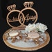 Customised Wedding Ring Platter/tray/engagement Ring Platter/holder/box ...