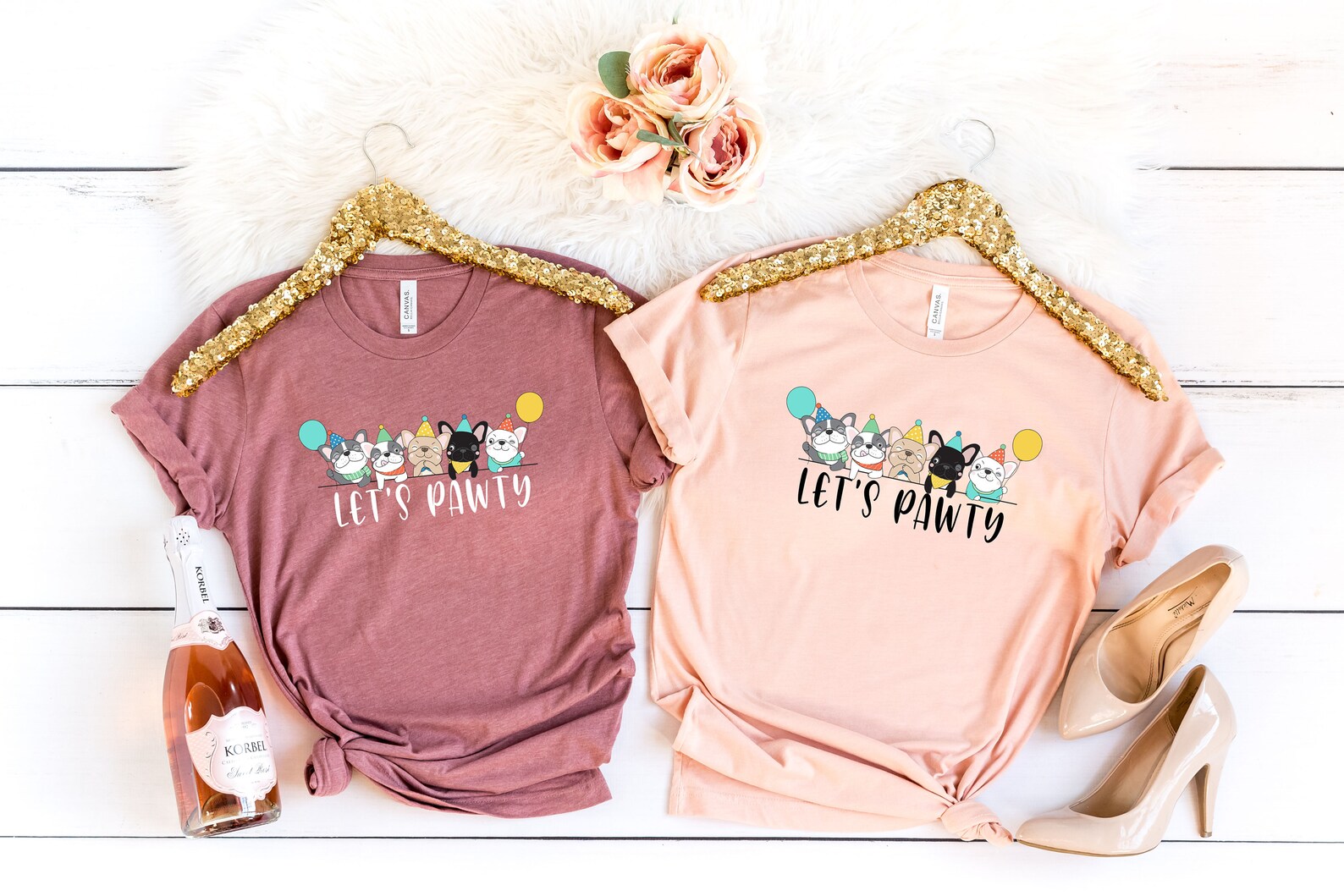 Let's Pawty Shirt Dog Birthday Shirt Puppy Birthday - Etsy