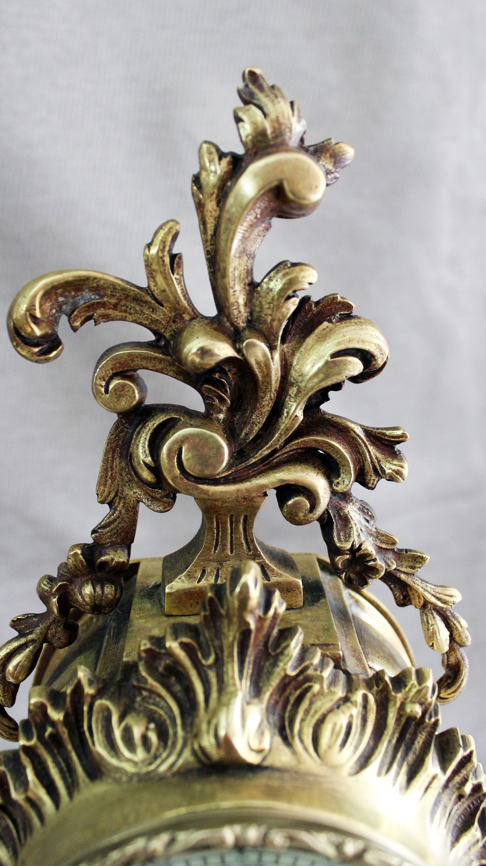 Art Nouveau Rococo Solid Bronze Table Clock Movement Japy Freres - Etsy