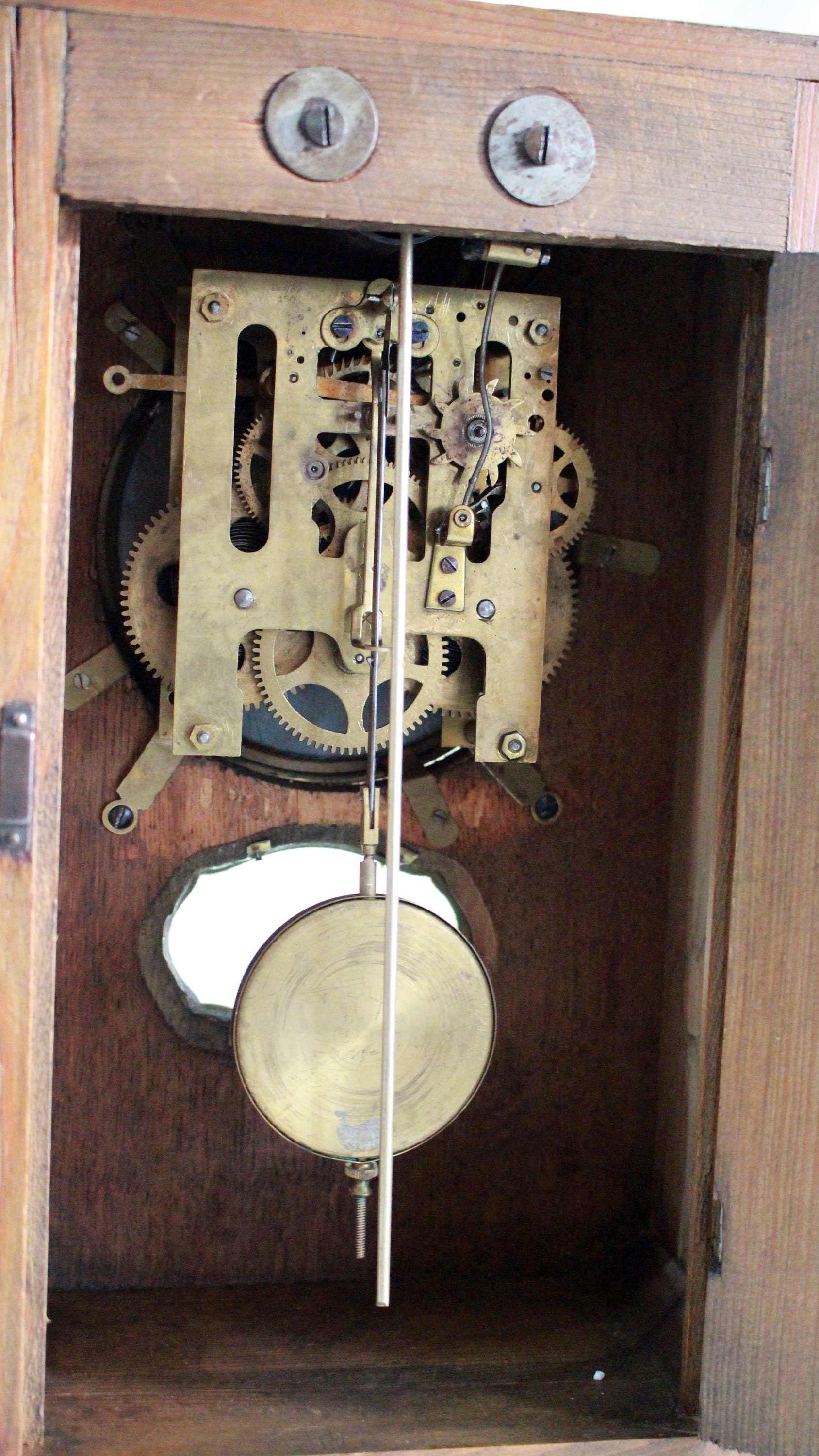 German Art Deco Crossed Arrows Table Clock 1920 / 30 - Etsy