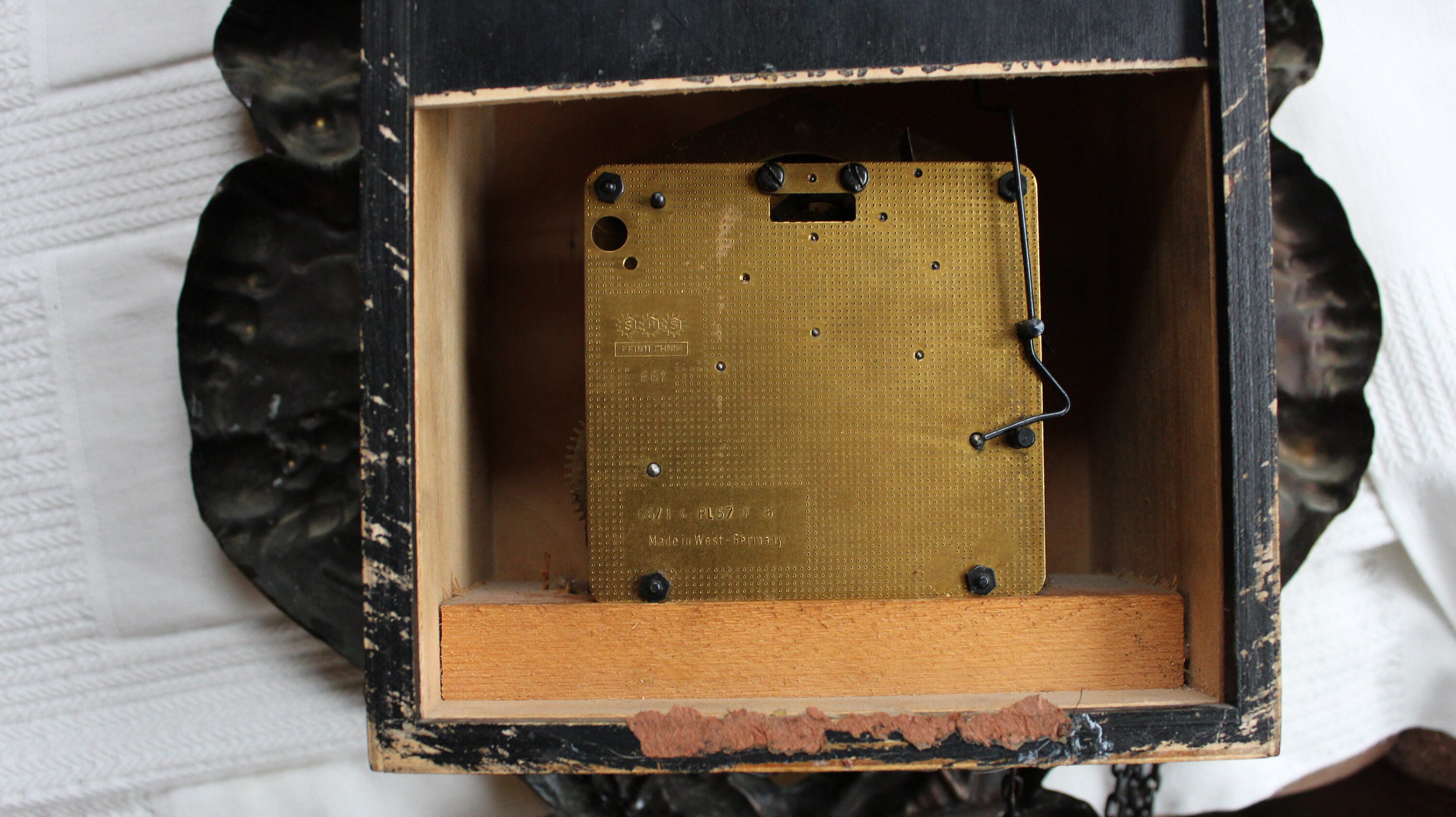 Comtoise WALL CLOCK Bell 1960 Nicely Decorated Cherubs - Etsy