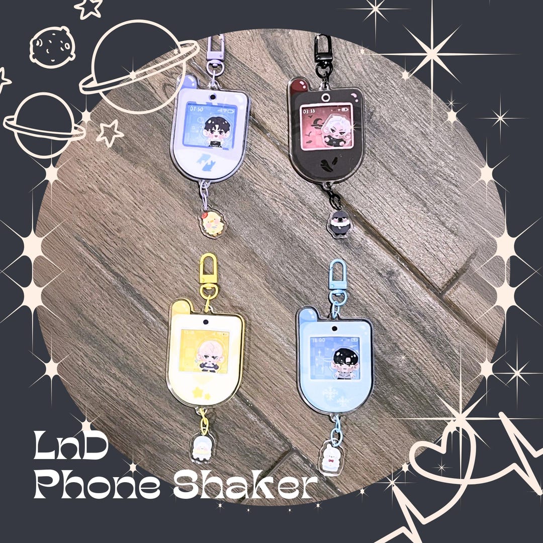 Lnd Phone Shaker Charms and Stickers - Etsy