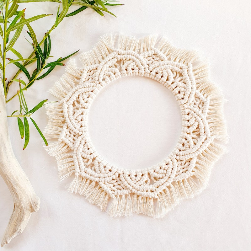 Macrame Mandala - Etsy