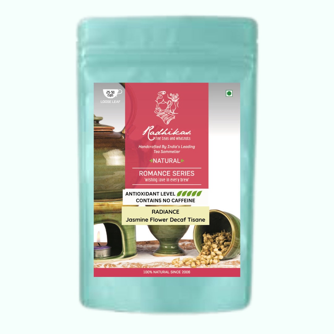 RADIANCE China Jasmine Flower Decaf Tisane the Tea That Relaxes and ...