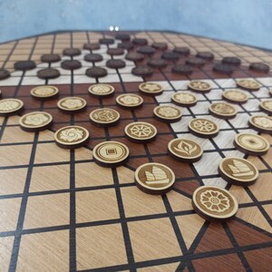 Pai Sho Tiles , Pai Sho , Pai Sho Without a Board - Etsy