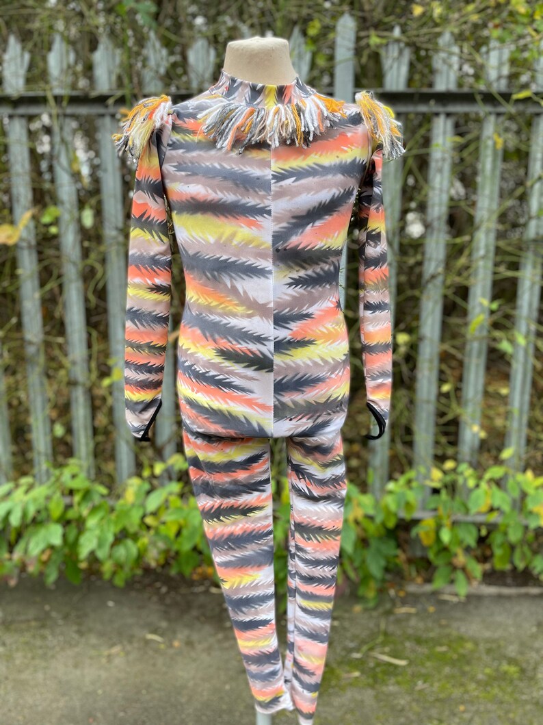 Hand Painted cats Costume, Catsuit, Custom Made - Etsy