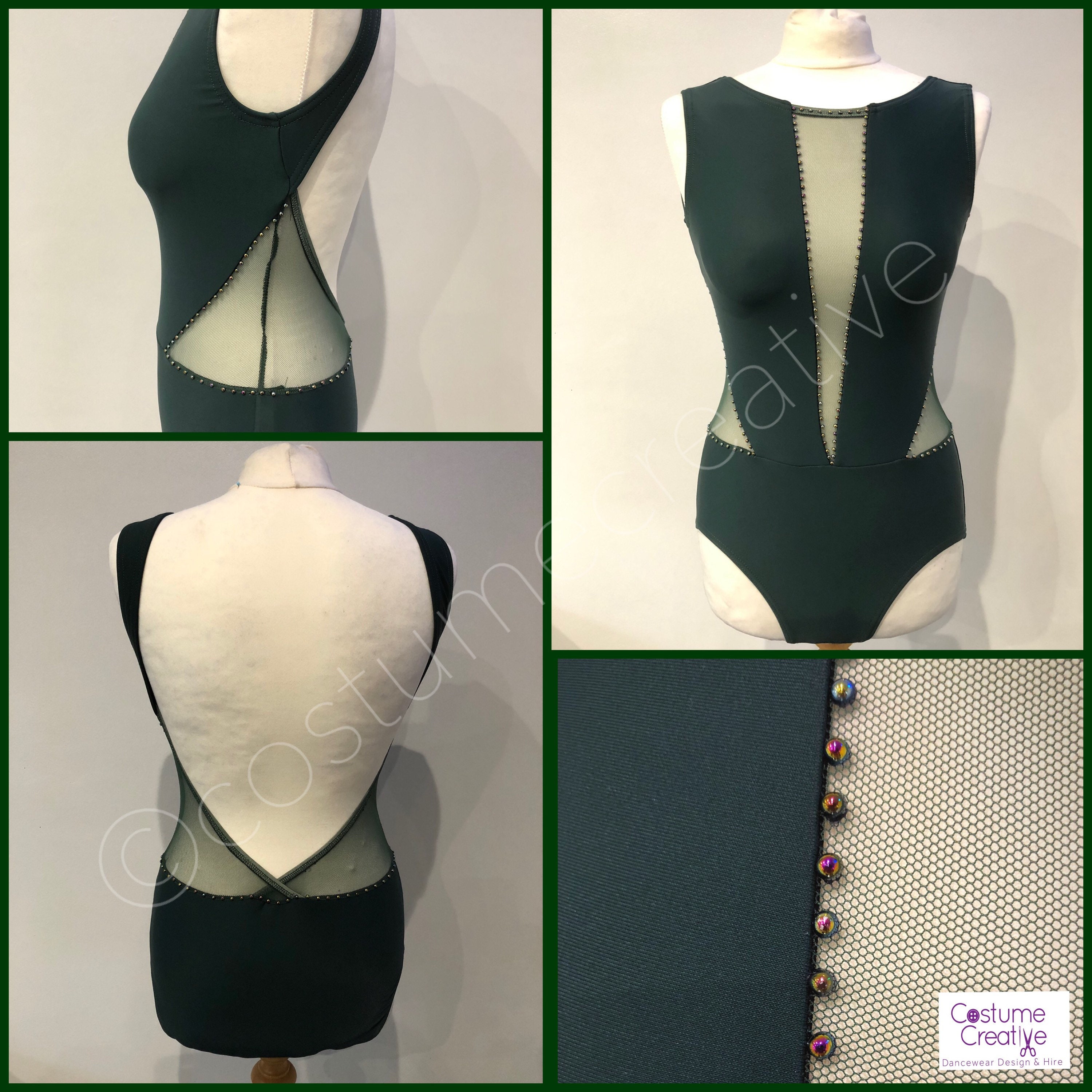Custom Made Leotard for Classes, Auditions, Competitions and Recitals ...
