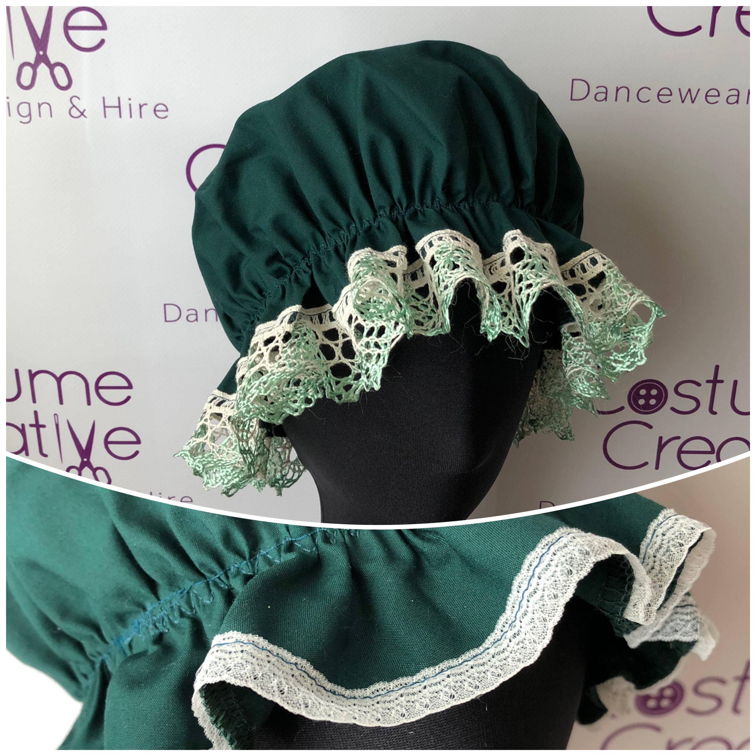 Victoria Mob Cap Mop Cap Vintage Bathing Belle Cosplay - Etsy