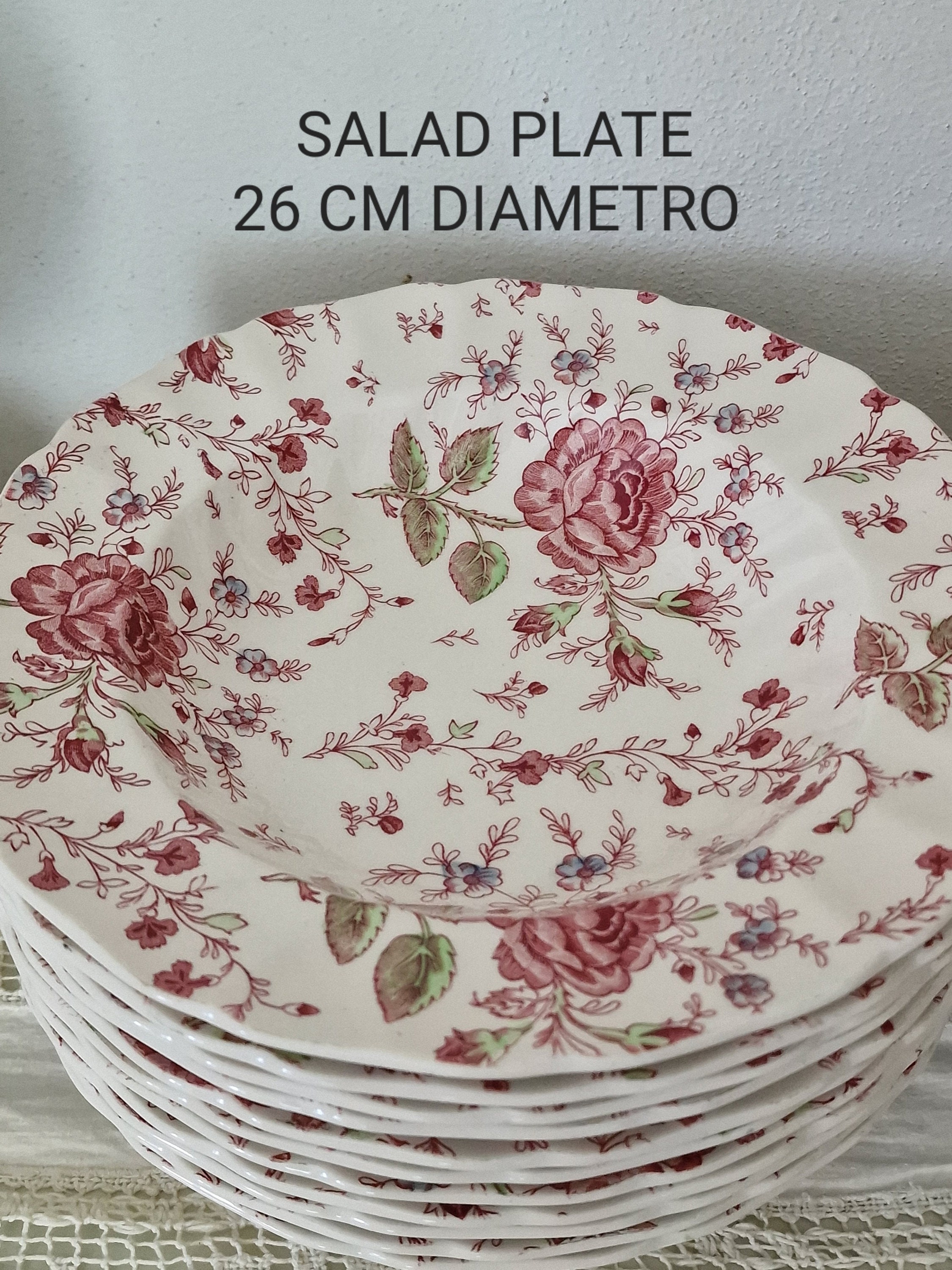 Dinner / Rose Chintz Pink / Johnson Brothers Rose / Dinner Plate ...