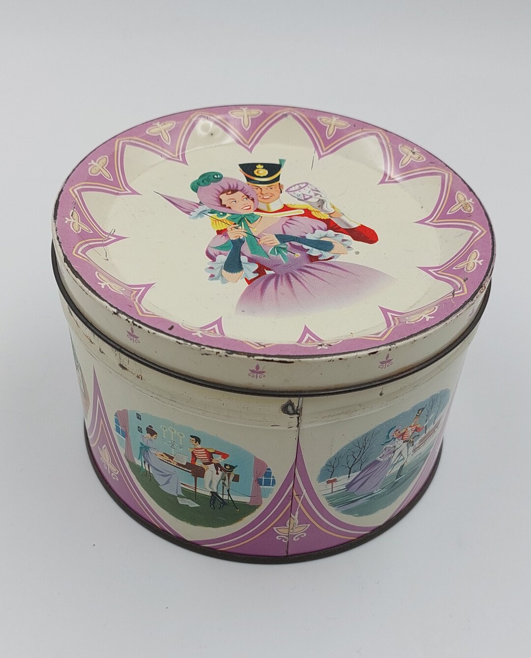 Rare 1950's MACKINTOSH'S Quality STREET Small Tin Box - John Mackintosh ...