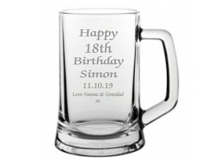 Personalised Chunky Glitter Wine Glass 16 18th 21st 30 40 Etsy Australia