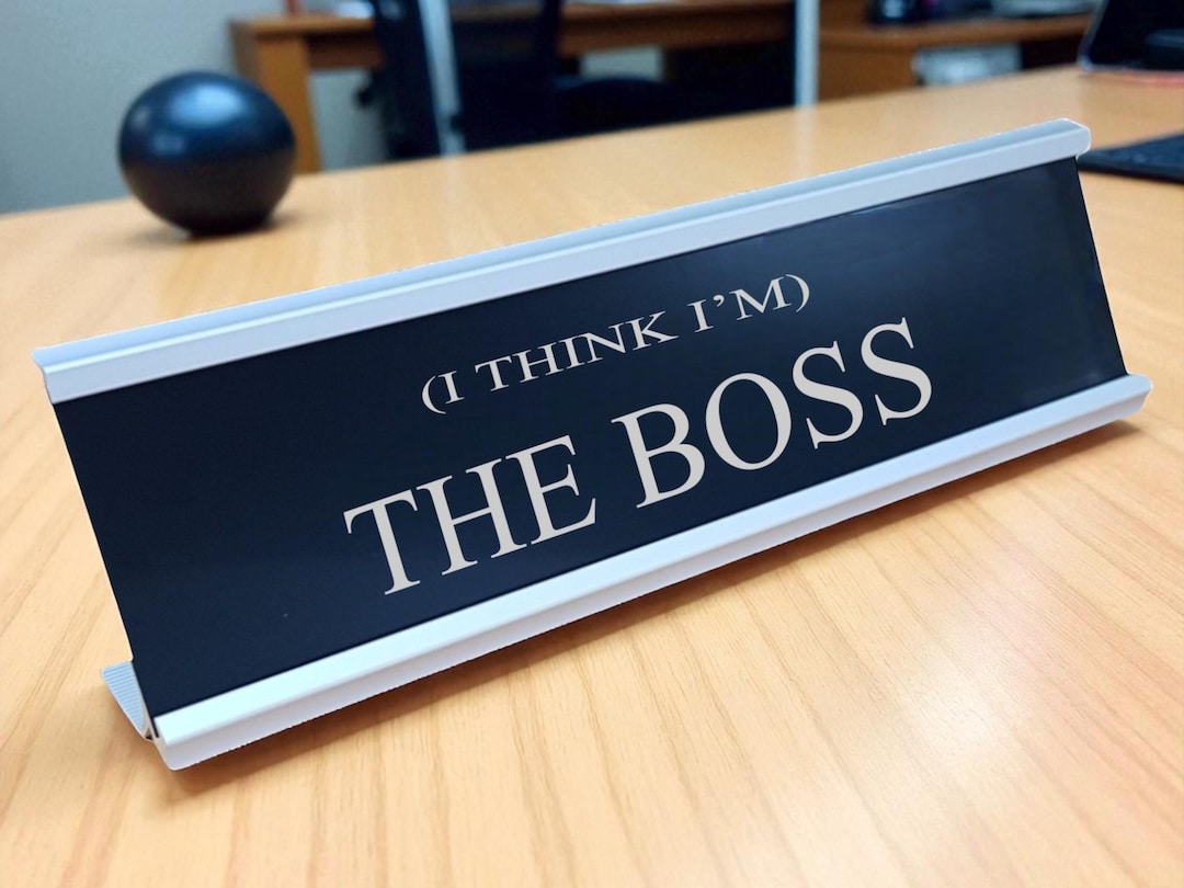 Engraved Desk Name Plate Plaque Office Plaque Desk Nameplate Various ...
