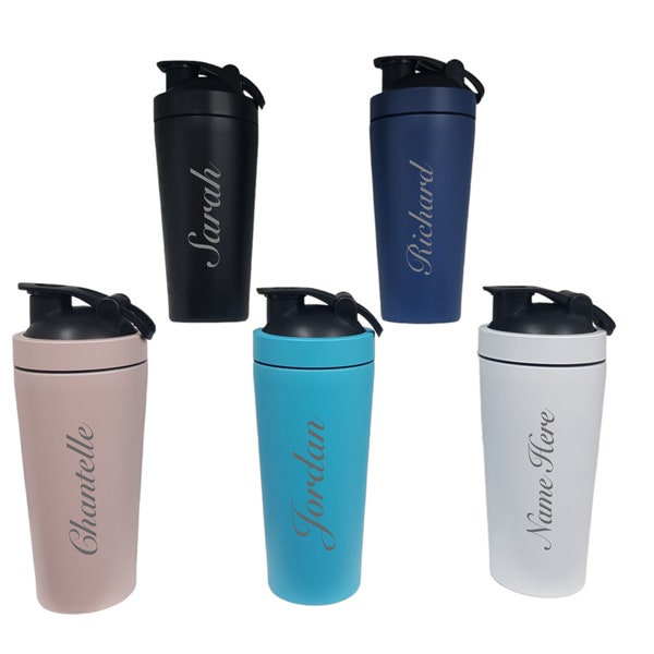 Personalized Shaker Bottle - Etsy