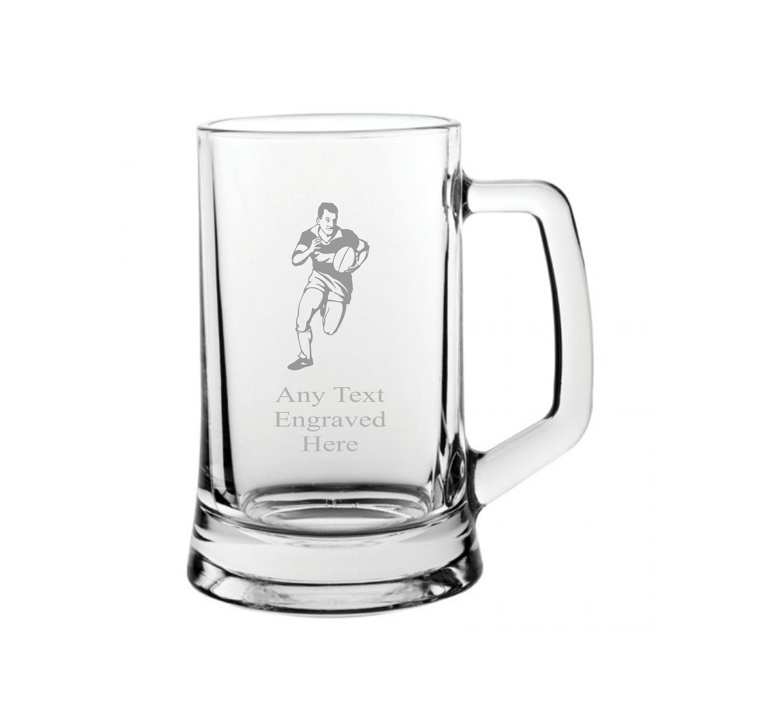 Personalised Engraved Pint Glass Tankard Various Design Available ...