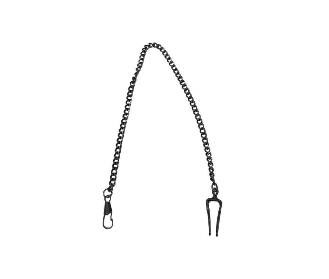 Black / Gold / Silver Pocket Watch Chain Pocket Watch Accessories - Etsy