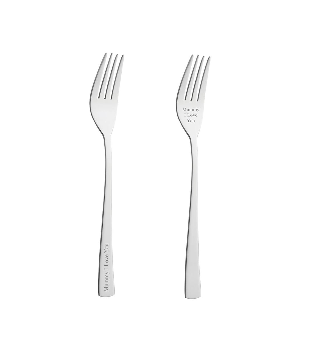 Personalised Engraved Elegance Fork Any Text Engraved Ideal Gift for ...