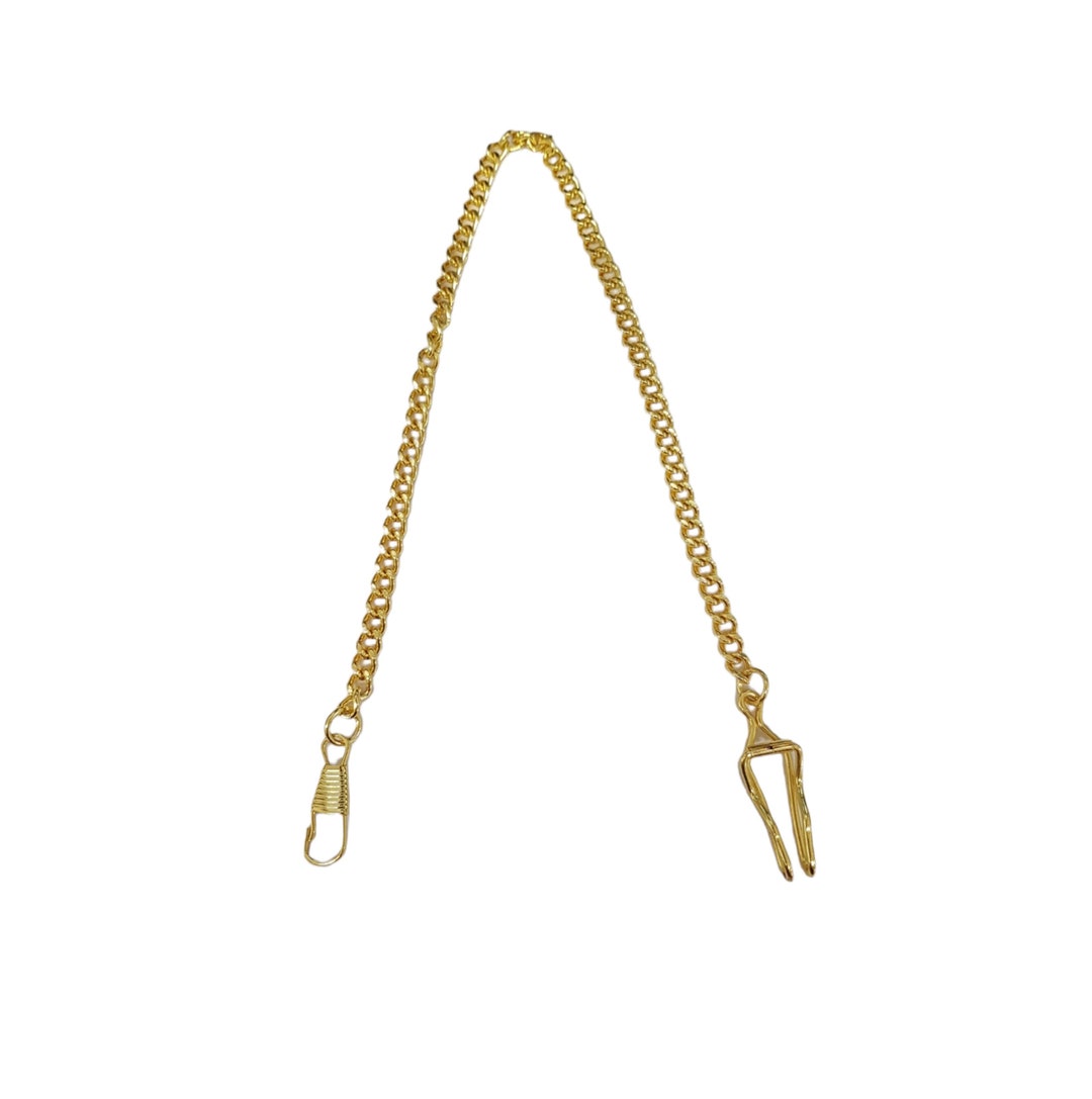 Gold / Silver / Black Pocket Watch Chain Pocket Watch Accessories - Etsy
