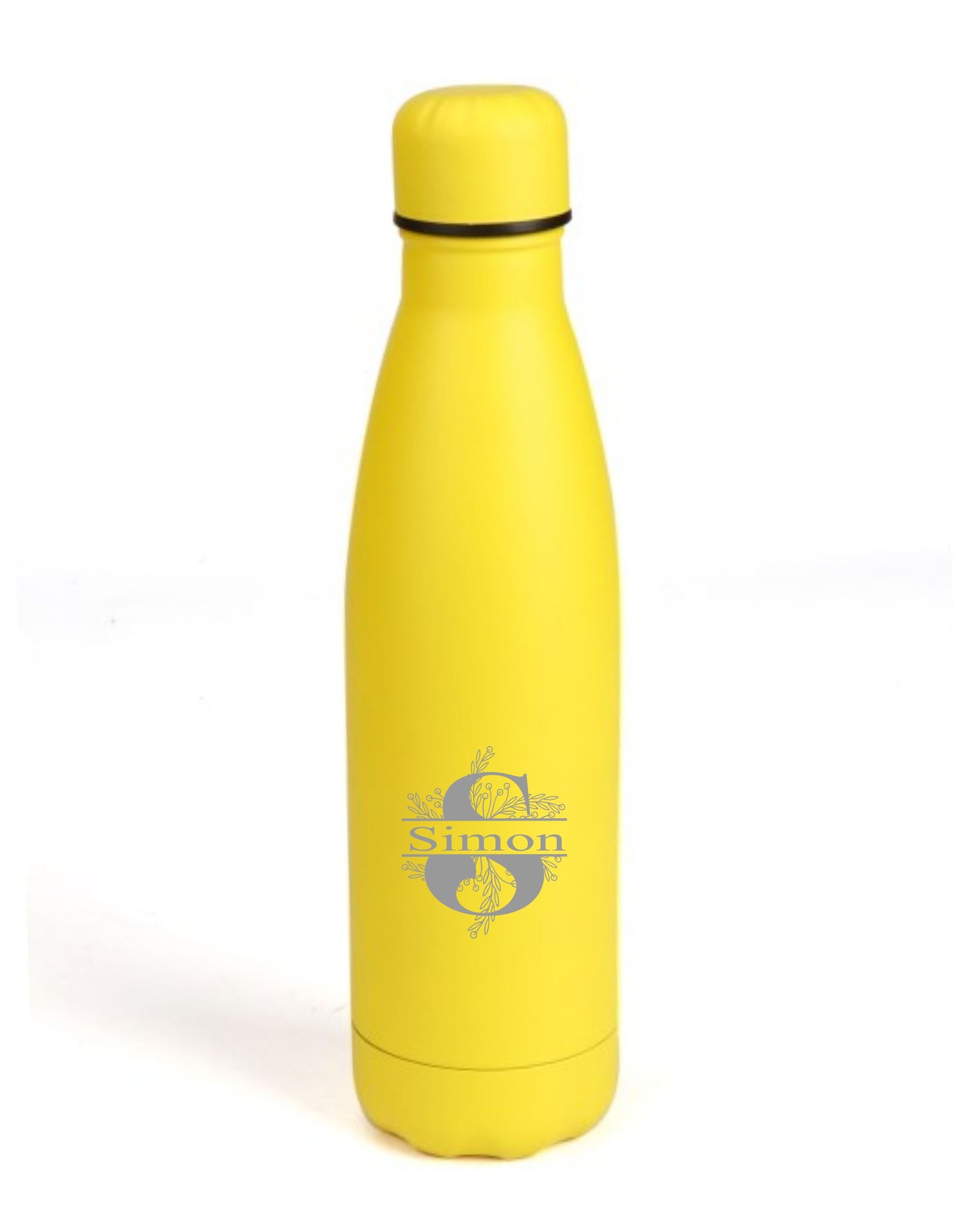 Personalised Any Initial With Name Inside It on A 500ml | Etsy UK