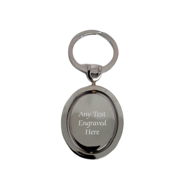 Oval Key Ring - Etsy