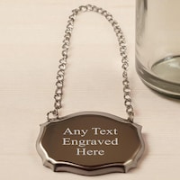 Pewter Decanter Tags, Bar Gift Set, Decanter Tags, Liquor Tags, - Etsy