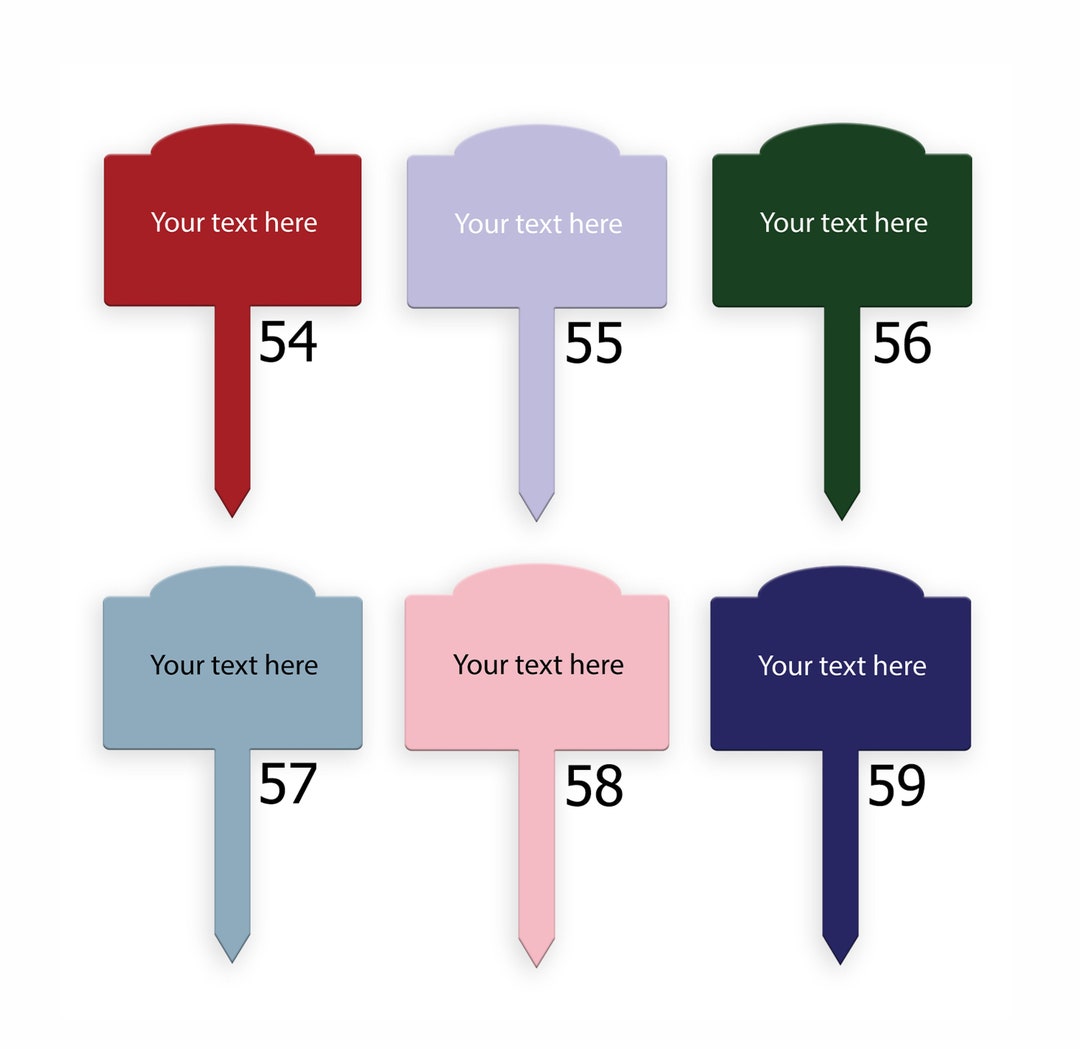 Personalised Traditional Memorial Spike Stake Marker Tree Marker Garden ...