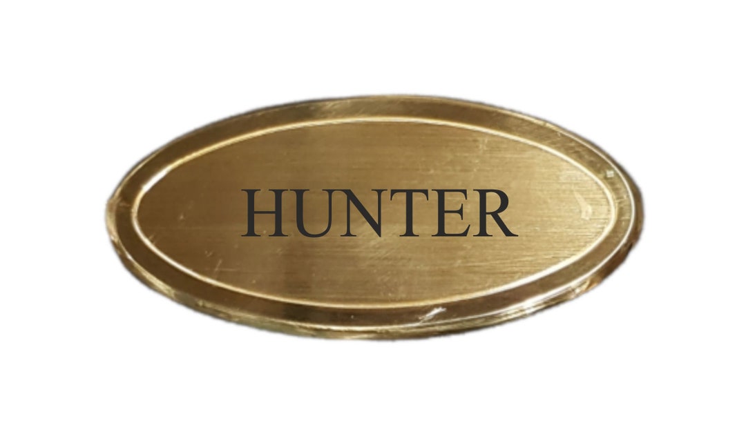 Personalised Engraved Premium Solid Brass Door Plates Available in ...