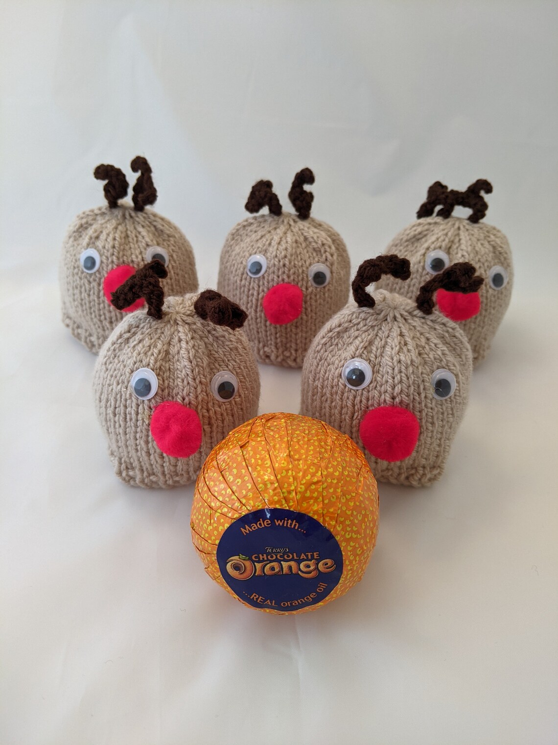 Digital Download Knitting Pattern Rudolph Chocolate Orange Cover - Etsy
