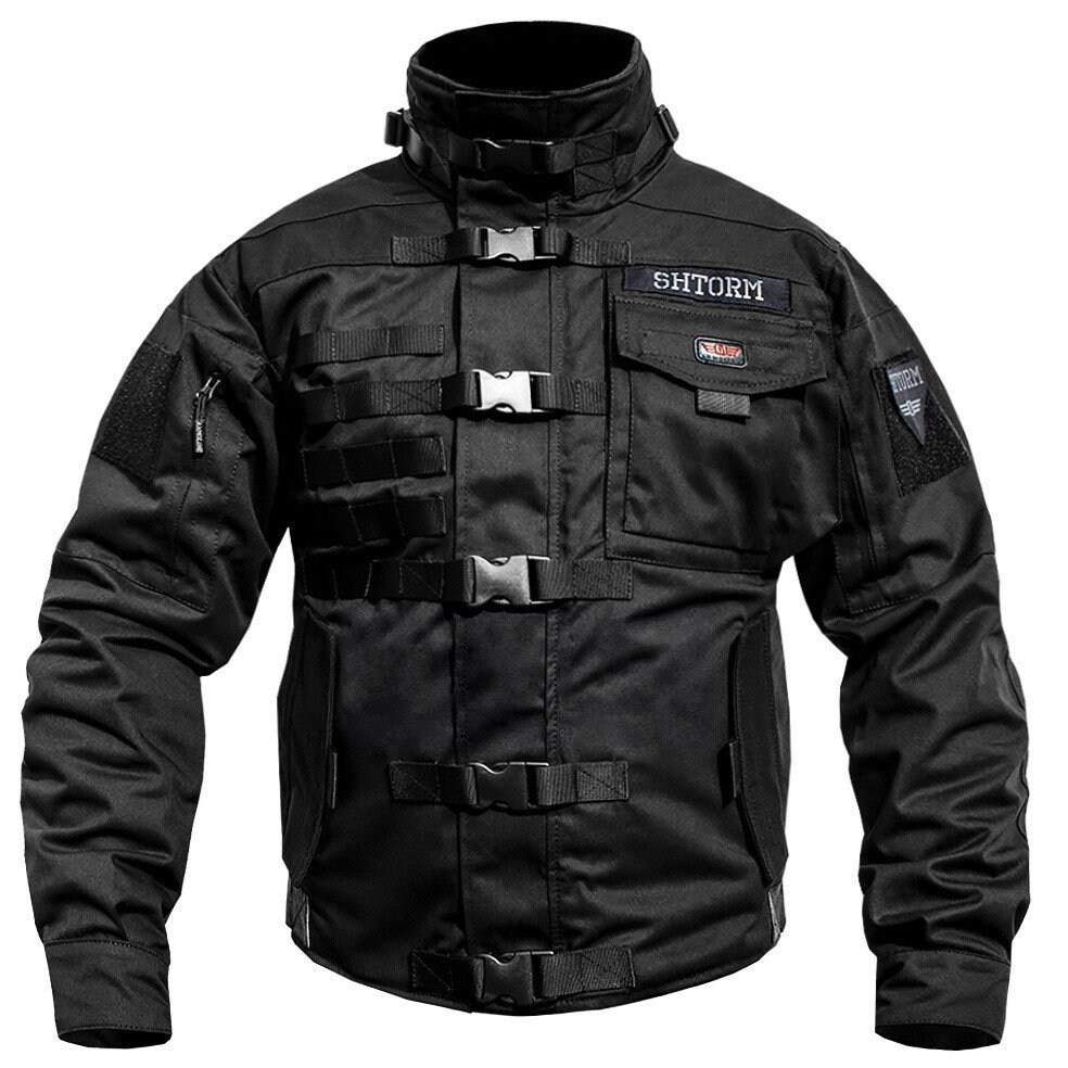 Jacket shtorm BLACK Biker Post-apocalyptic Cyberpunk Futuristic Style ...