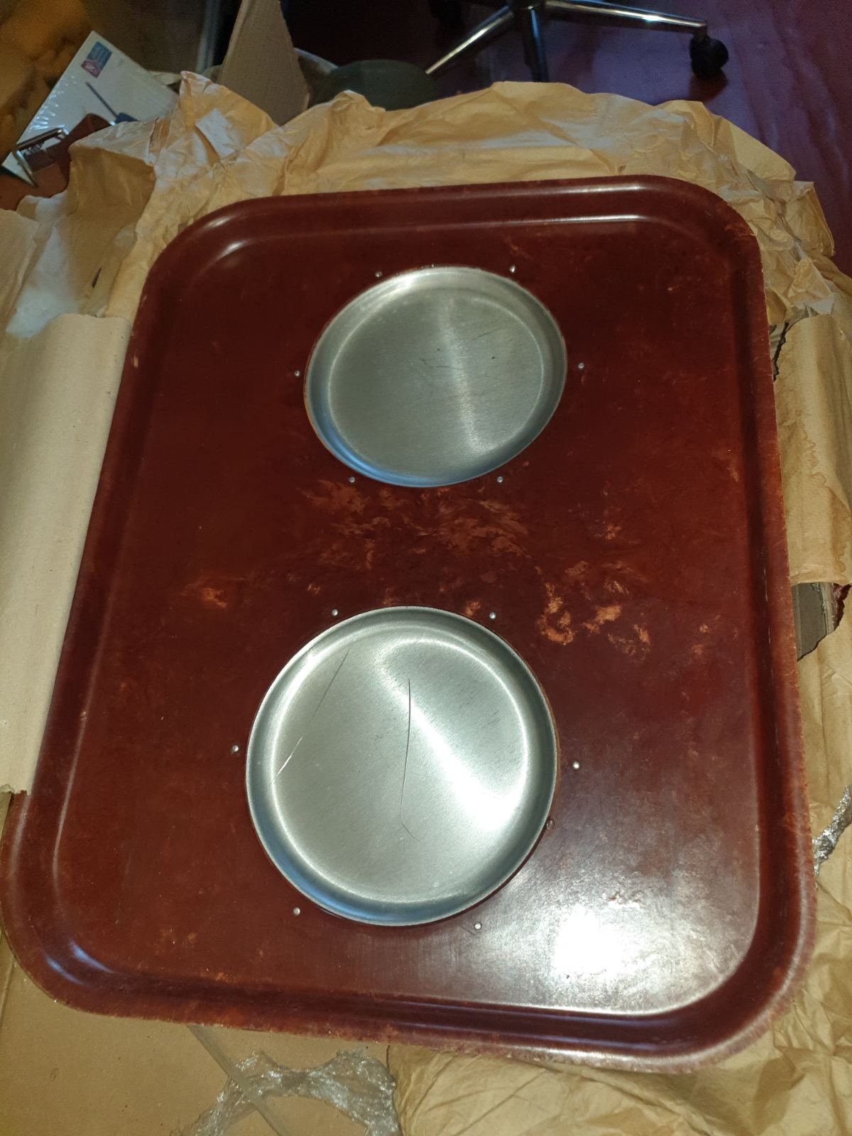 Carbolite Bakelite TRAY Rare Vintage Antique Made Soviet Republic USSR ...