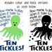Tickle an Octopus SVG, Joke SVG, Kid Friendly Humour, Sea Printable ...