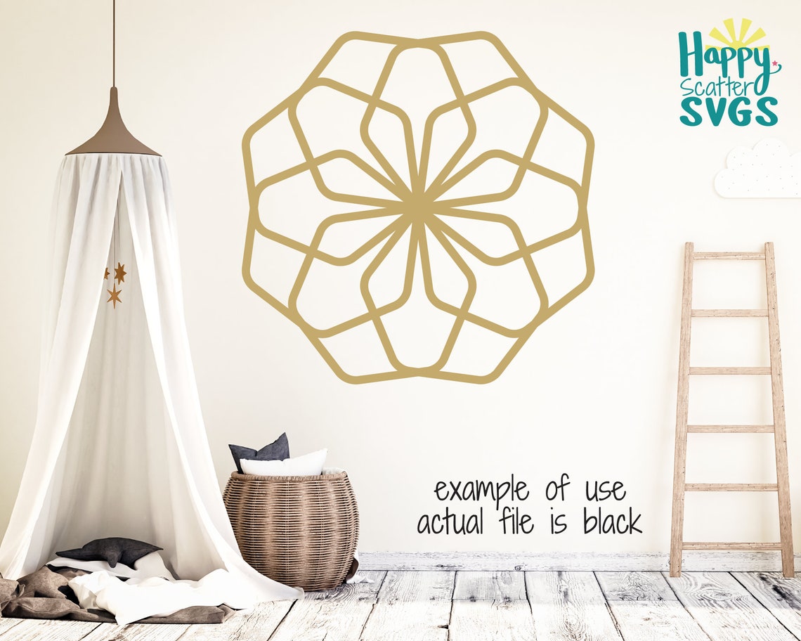 Geometric Shapes Svgs, 5 Shapes Included, Polygon Cut File ...